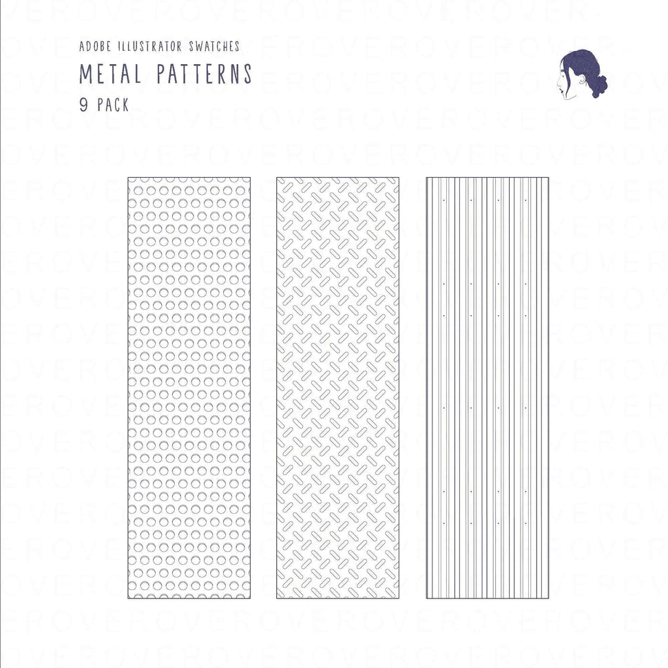 Swatch Metal Patterns – Toffu Co