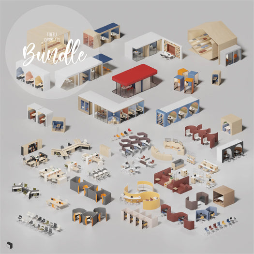 3D Model Collaborative Work Space Bundle – Toffu Co