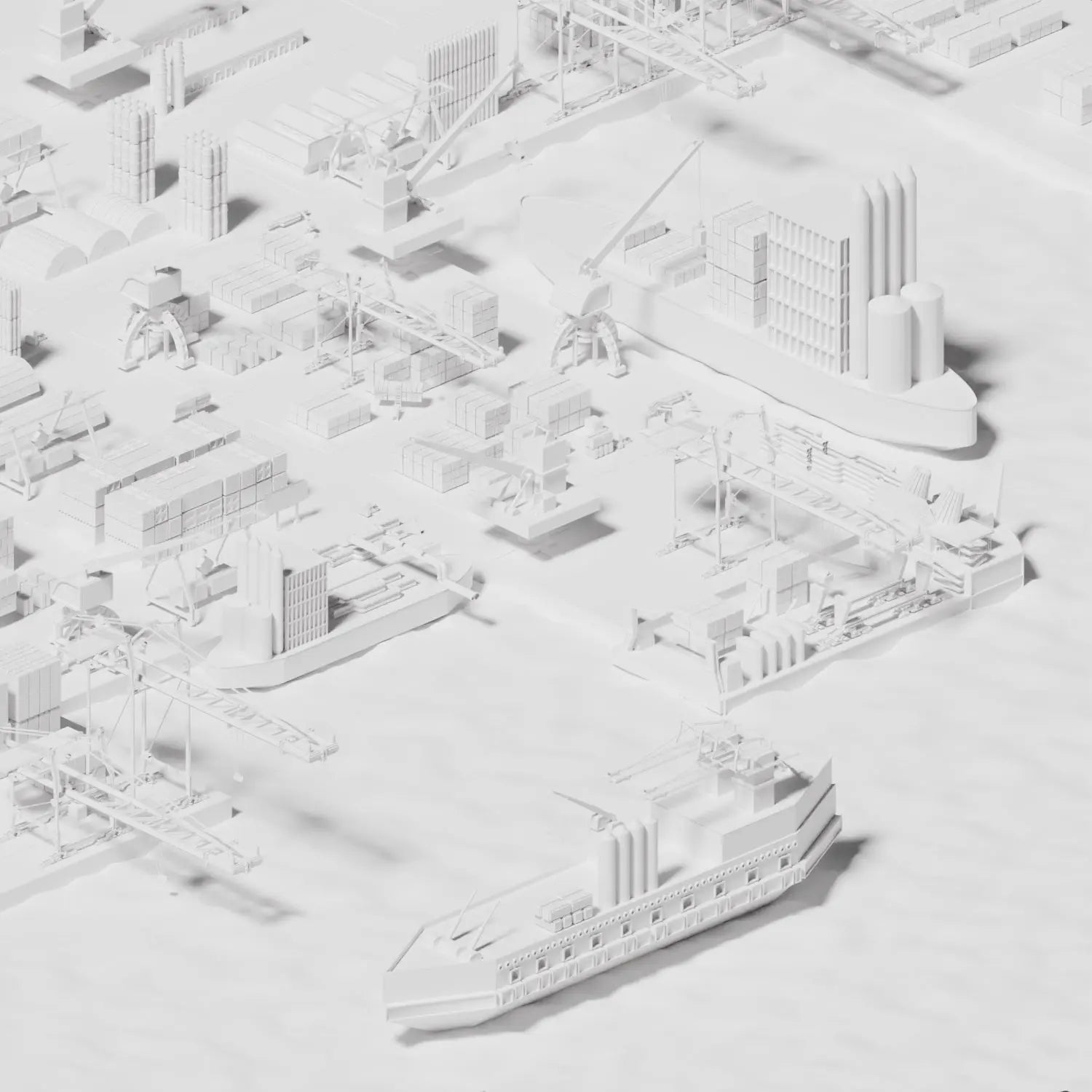 3D Model Shipyard Fillers – Toffu Co