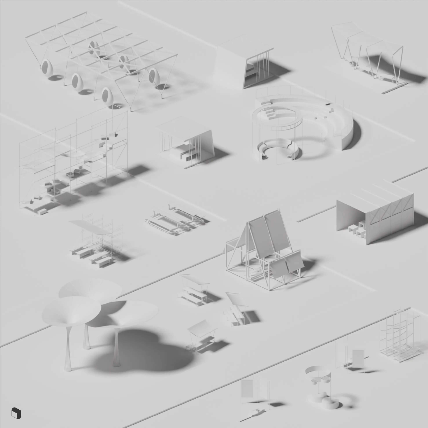 3D Model Urban Structures – Toffu Co