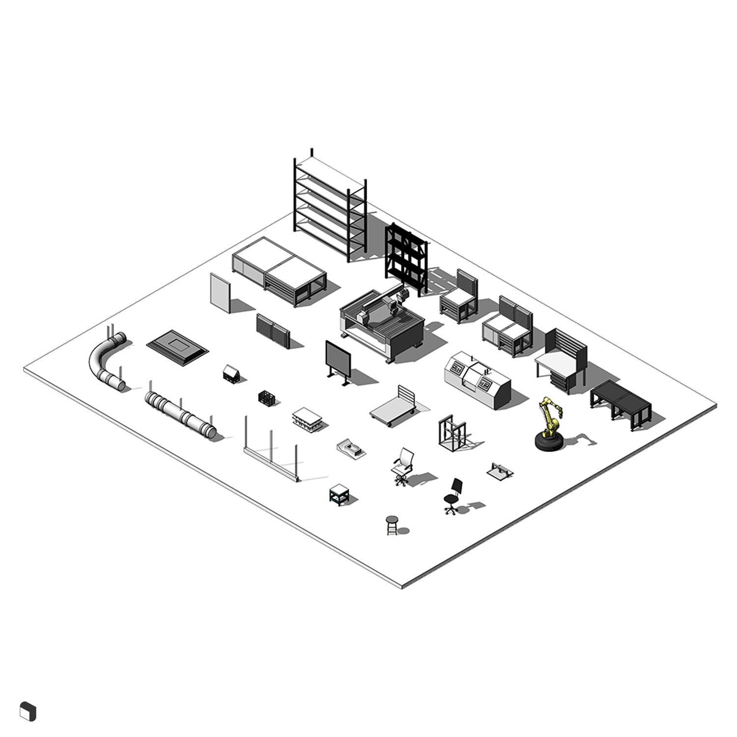 3d Model Revit Fablab Toffu Co