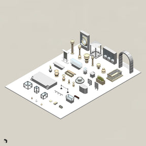 3D Model Revit Archaeology Museum – Toffu Co