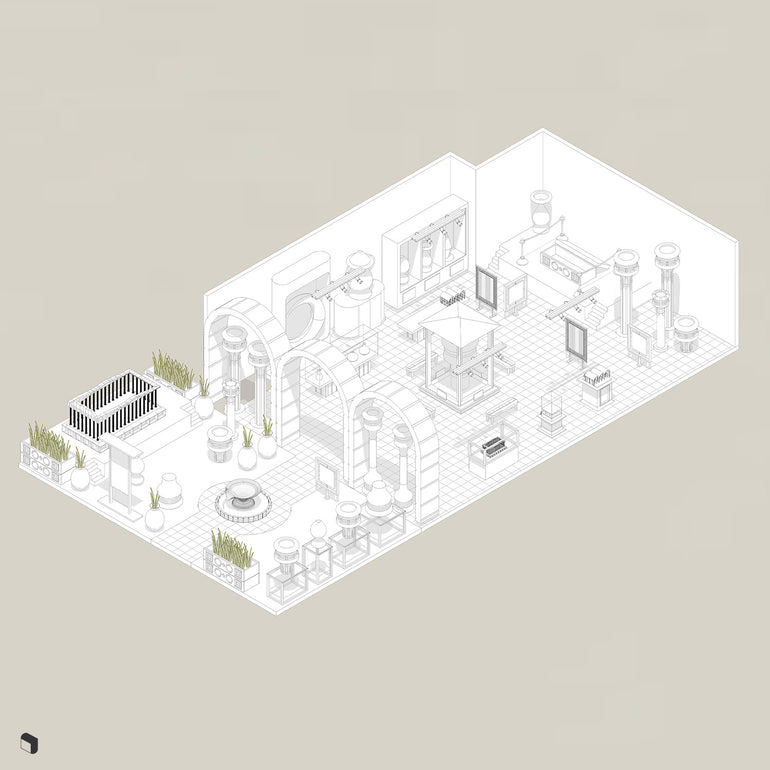 3D Model Revit Archaeology Museum – Toffu Co
