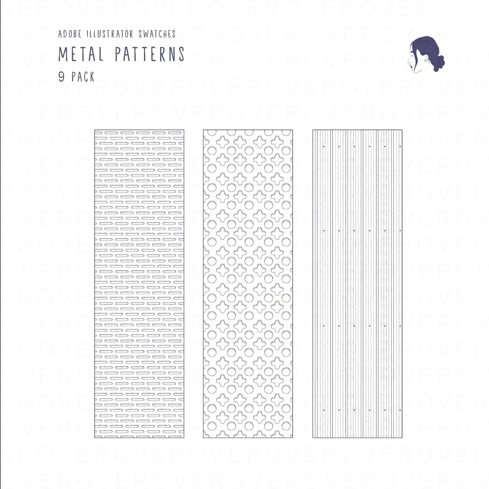 Swatch Metal Patterns – Toffu Co