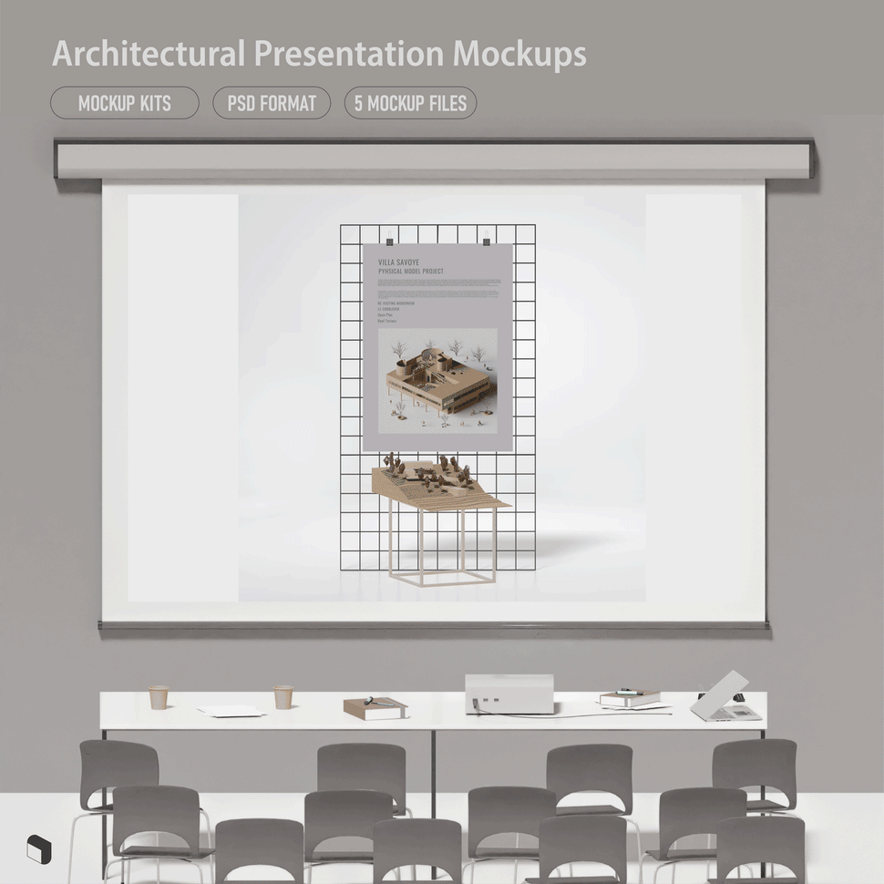 Architectural Presentation Templates & Mockups – Toffu Co