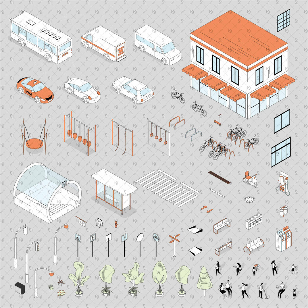 Axonometric | Toffu Co