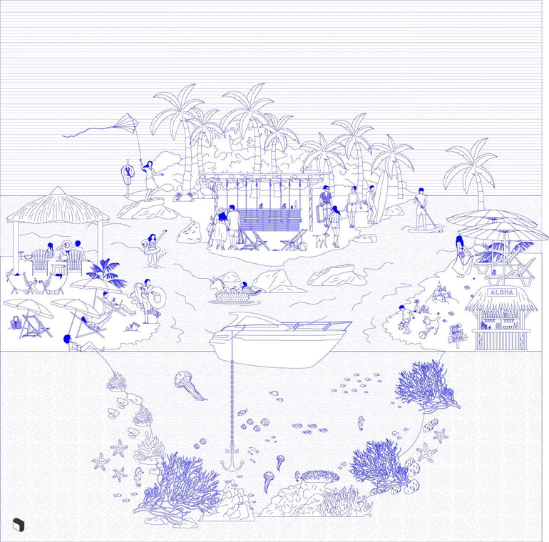 Cad Beach Section – Toffu Co