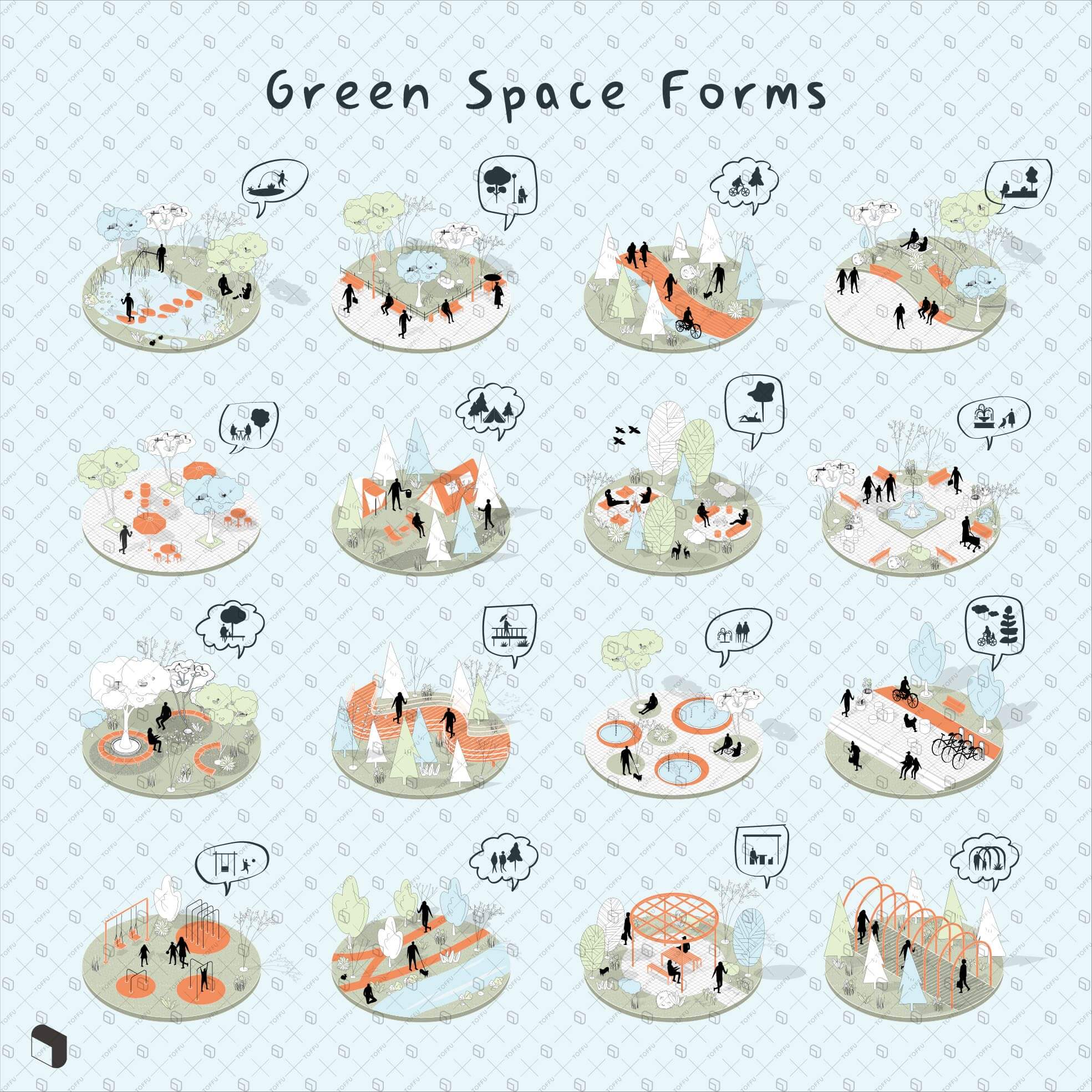 Axonometric Diagram | Toffu Co