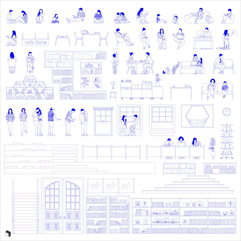 Cad City Library Section – Toffu Co