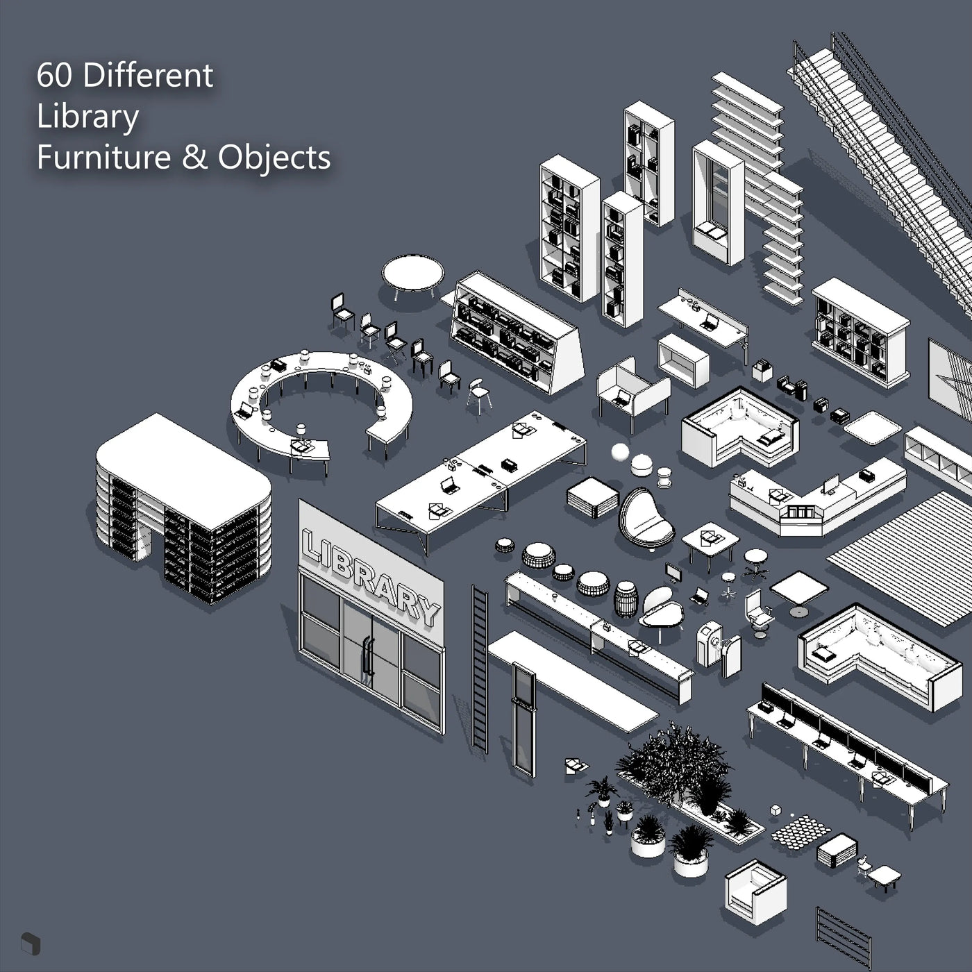 3D Model Library 2 – Toffu Co
