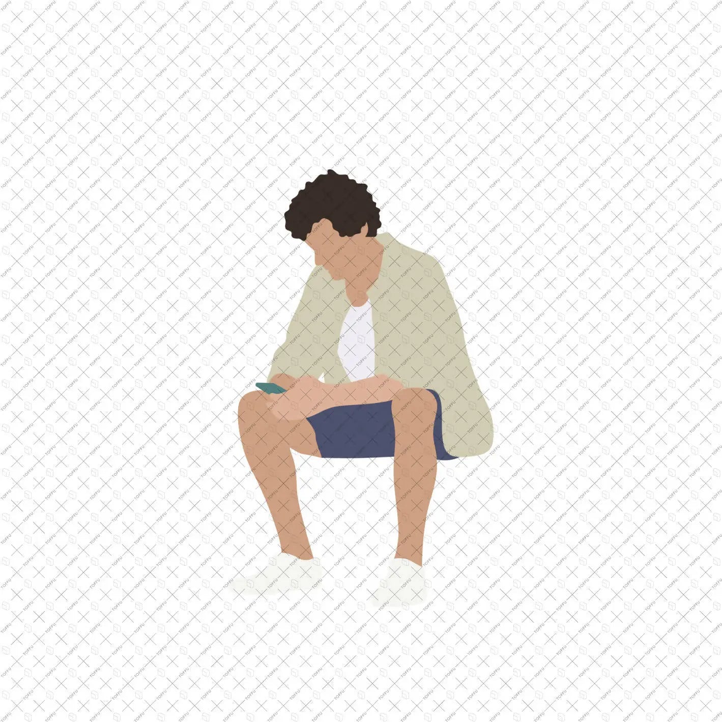 Flat Vector People Sitting – Toffu Co Flat Vector People Sitting – Toffu Co