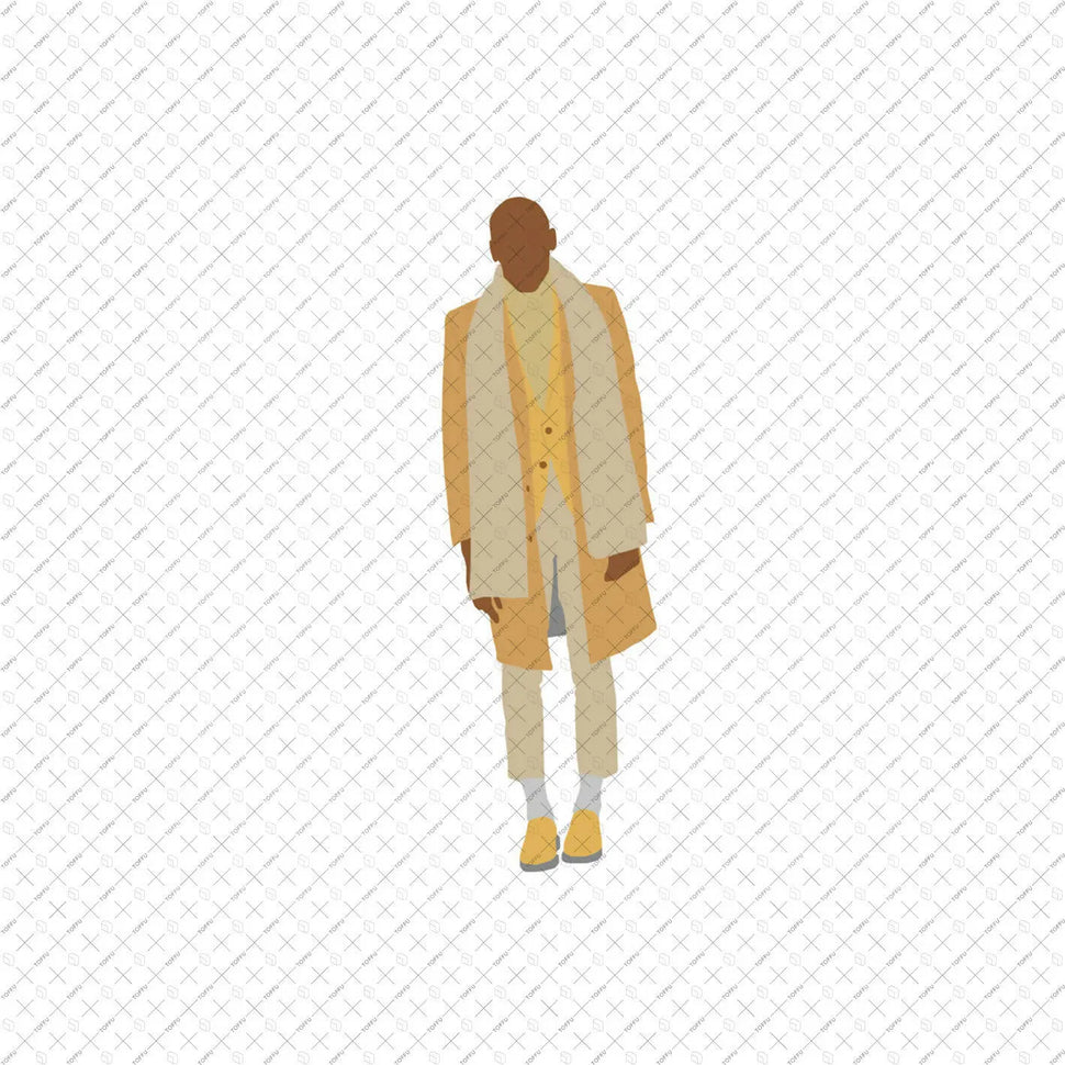 Flat Vector Fall Streetwear People | Toffu Co