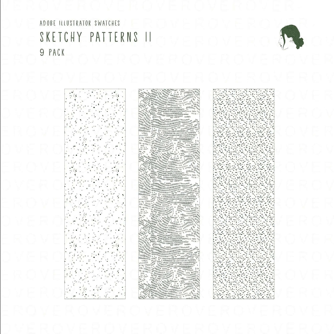 Swatch Sketchy Patterns II – Toffu Co