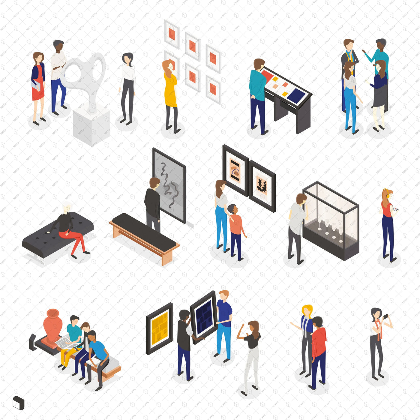 Axonometric Exhibition – Toffu Co