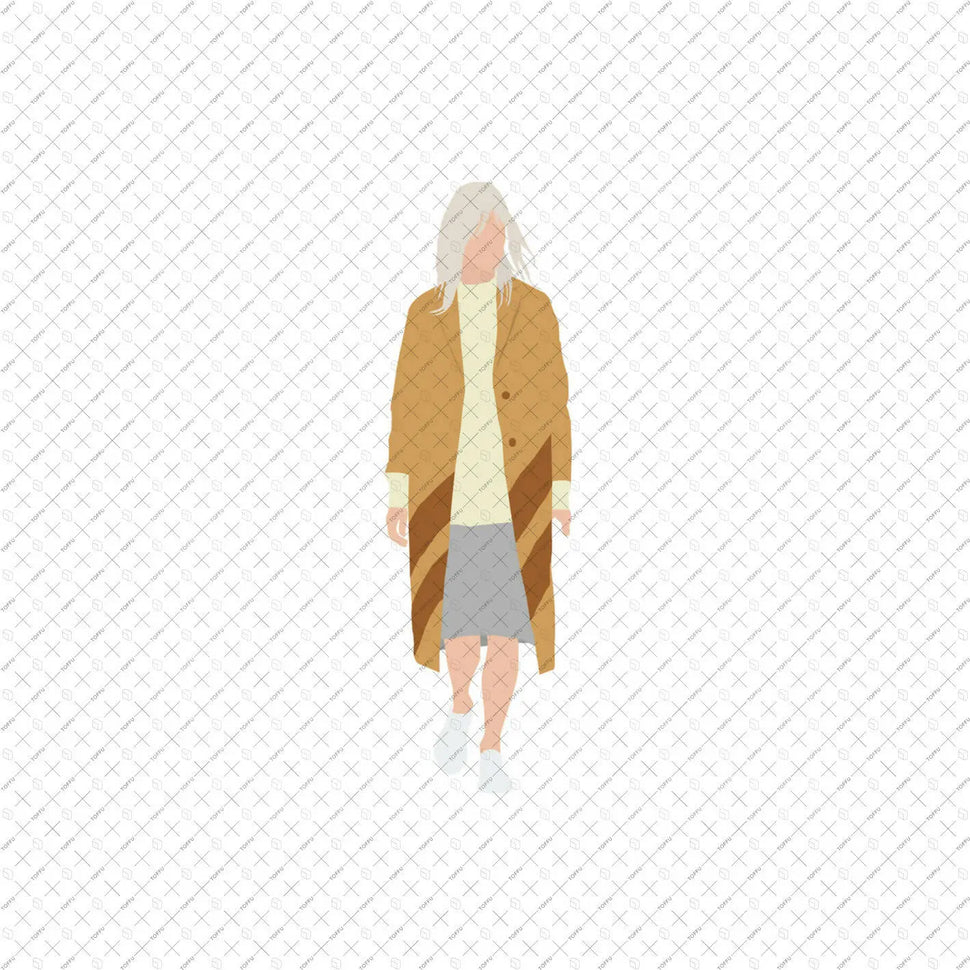 Flat Vector Fall Streetwear People | Toffu Co